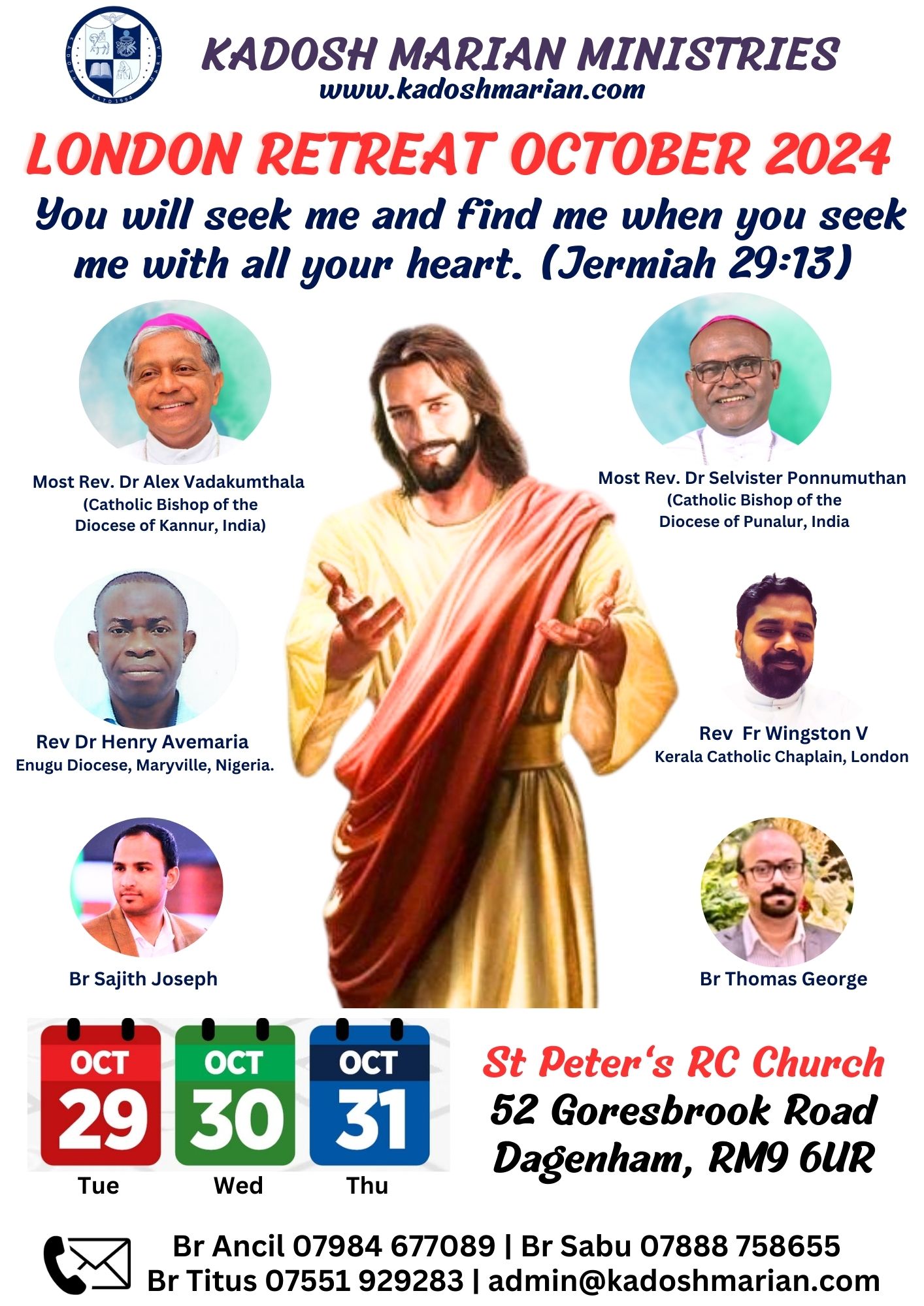 Kadosh Marian Ministries & Institute of Theology – Emmanuel Experience